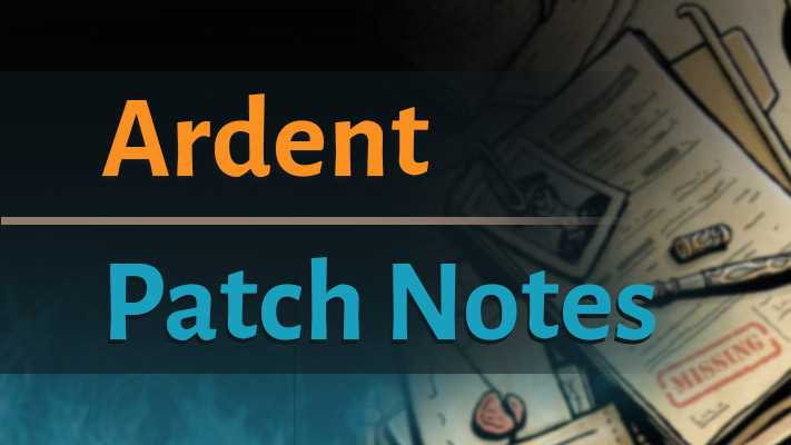 Patch Notes - Ardent Roleplay